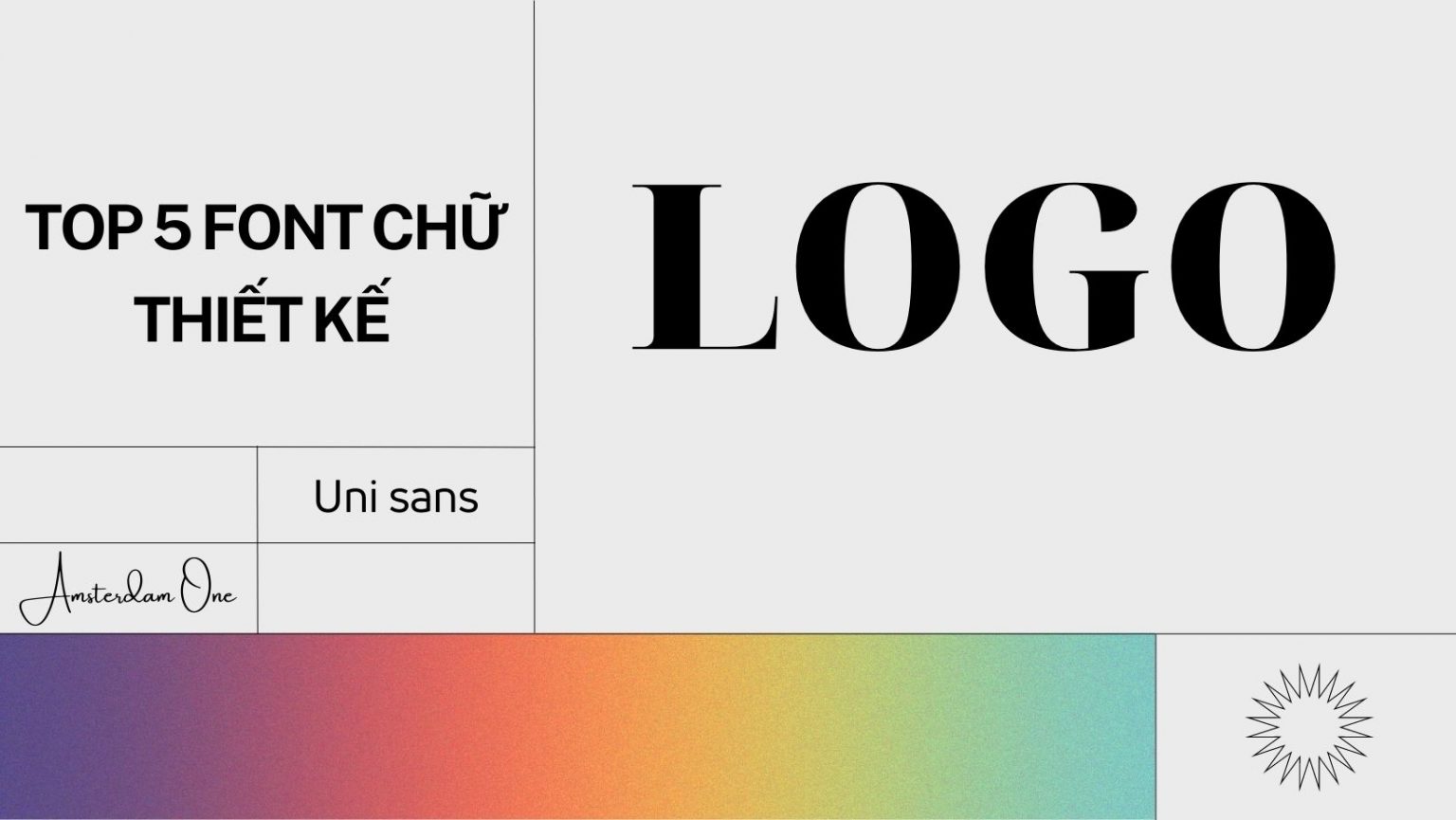 Top 5 Font Chữ Thiết Kế Logo Đẹp - Hưng Việt Phát